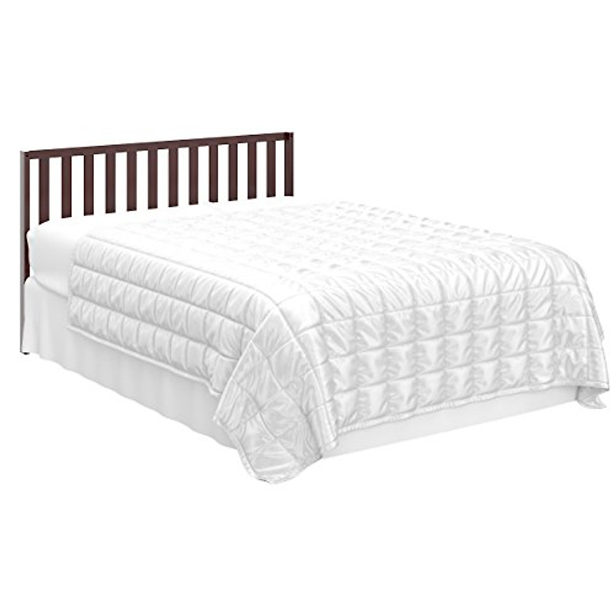 Storkcraft Pacific 4-in-1 Convertible Crib and Changer, Espresso Easily Converts to Toddler Bed, Day Bed or Full Bed, 3 Position Adjustable Height Mattress