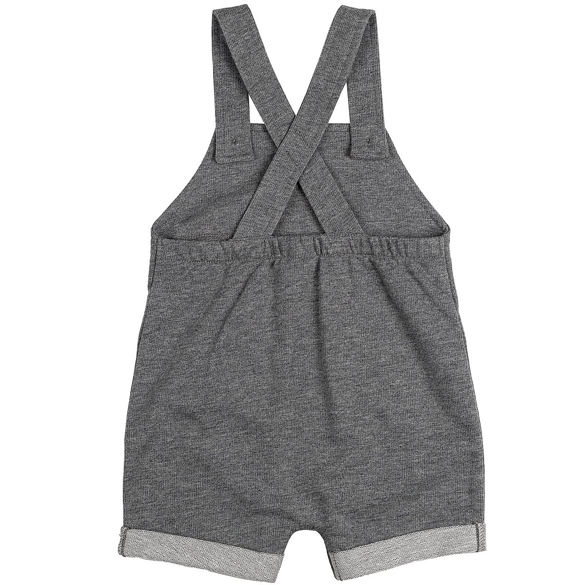 STAR WARS R2-D2 Yoda Chewbacca Newborn Baby Boys Short Overalls Graphic T-Shirt and Hat 3 Piece Outfit Set Grey 3-6 Months