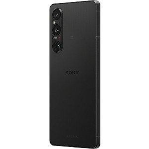 Sony Xperia 1 V 5G XQ-DQ72 Dual 512GB 12GB RAM Unlocked (GSM Only | No CDMA - not Compatible with Verizon/Sprint) GSM Global Model, Mobile Cell Phone – Black