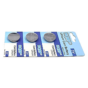 HQRP 3-Pack Lithium Battery Compatible with Snark SN-1 SN-8 Tuner
