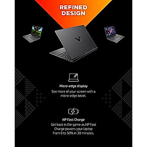 HP Victus Gaming Laptop 2022 Newest, 15.6 inch FHD Display, AMD Ryzen 7 5800H(Beat i7-11800H) 8 Core, NVIDIA GeForce RTX 3050 Ti, 16GB RAM, 1TB SSD, WiFi, Windows 11 Home, Bundle with JAWFOAL