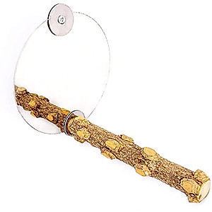 Bird Mirror with Perch Cockatiel Conure Parrot Mirror Toys Cage Perch Chewing Toys Feet Grinding Toys for Amazon Greys