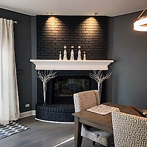 THE ONE Paint & Primer: Most Durable All-in-One Furniture Paint, Cabinet Paint, Front Door Paint, Wall Paint, Bathroom, Kitchen - Fast Drying Craft Paint Interior/Exterior (Black, Matte, 8.5oz)