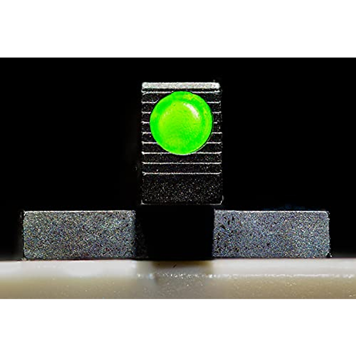 HiViz Springfield Armory 1911 Lite Wave Front Sight Handgun, Green, Red & White, One Size (SF2015)