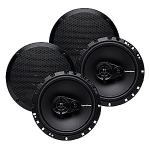 4 New Rockford Fosgate R165X3 6.5" 180W 3 Way Car Audio Coaxial Speakers Stereo