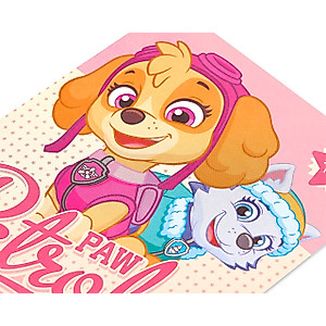 American Greetings Birthday Card for Kids (Paw Patrol)