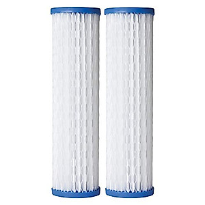 AO Smith 2.5"x10" 40 Micron Sediment Water Filter Replacement Cartridge - 2 Pack - For Whole House Filtration Systems - AO-WH-PRE-RPP2