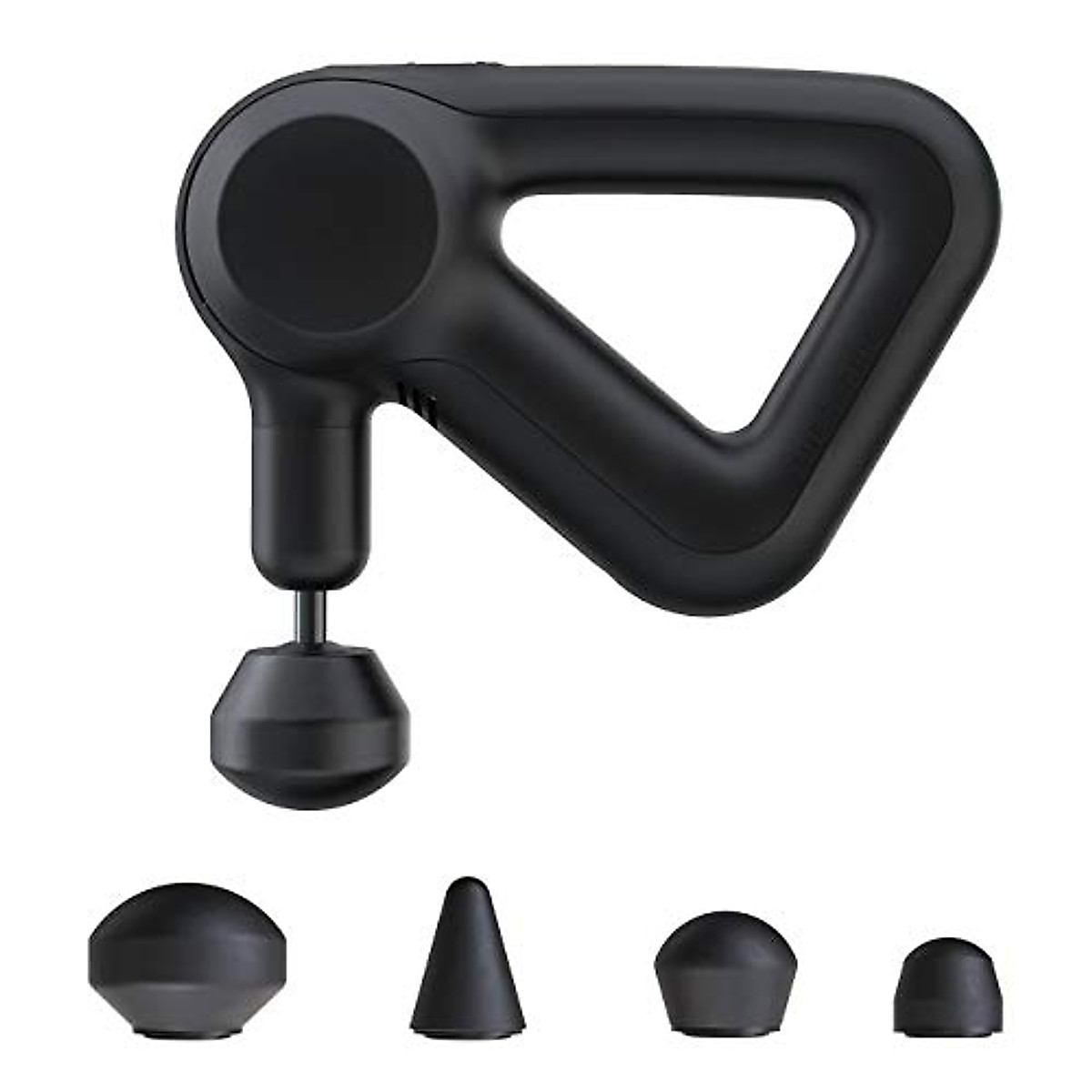 Theragun Prime - Electric Handheld Massage Gun - Smart App and Bluetooth Enabled Percussion Massage for Athletes - Deep Tissue Muscle Therapy Device with Quietforce Technology (Black - 4th Generation)