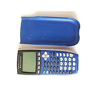 Texas Instruments TI-84 Plus Silver Edition Graphing Calculator - BLUE