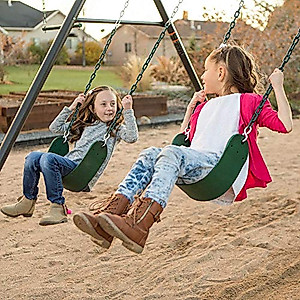 Lifetime 90913 Adventure Clubhouse Swing Set, Brown/Green