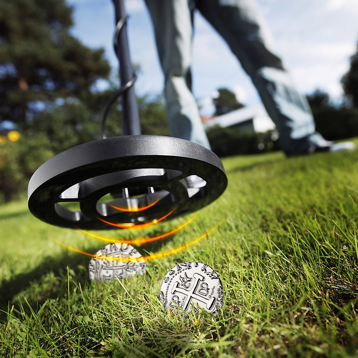 Metal Pirate Coins, 100 Large Silver Treasure Coin Set, Metal Replica Spanish Doubloons for Board Games, Tokens, Toys, Cosplay - Realistic Money Imitation, Pirate Treasure Chest, Diameter: 1.06"