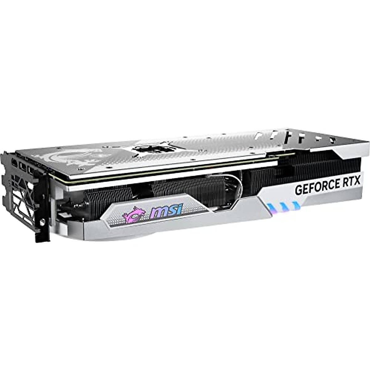MSI Gaming GeForce RTX 4070 Ti 12GB GDRR6X 192-Bit HDMI/DP Nvlink Tri-Frozr 3 Ada Lovelace Architecture Graphics Card (RTX 4070 Ti Gaming X Trio White 12G)