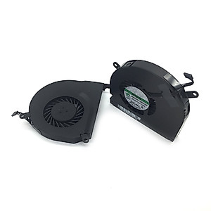 Left and Right Side CPU Cooling Fan Assembly for Apple MacBook Pro 15" A1286 (2008, 2009, 2010, 2011, 2012)