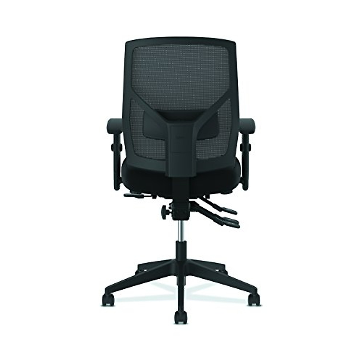 HON Crio High-Back Task Chair -Mesh Back Computer Chair with Asynchronous Control for Office Desk, in Black (HVL582)