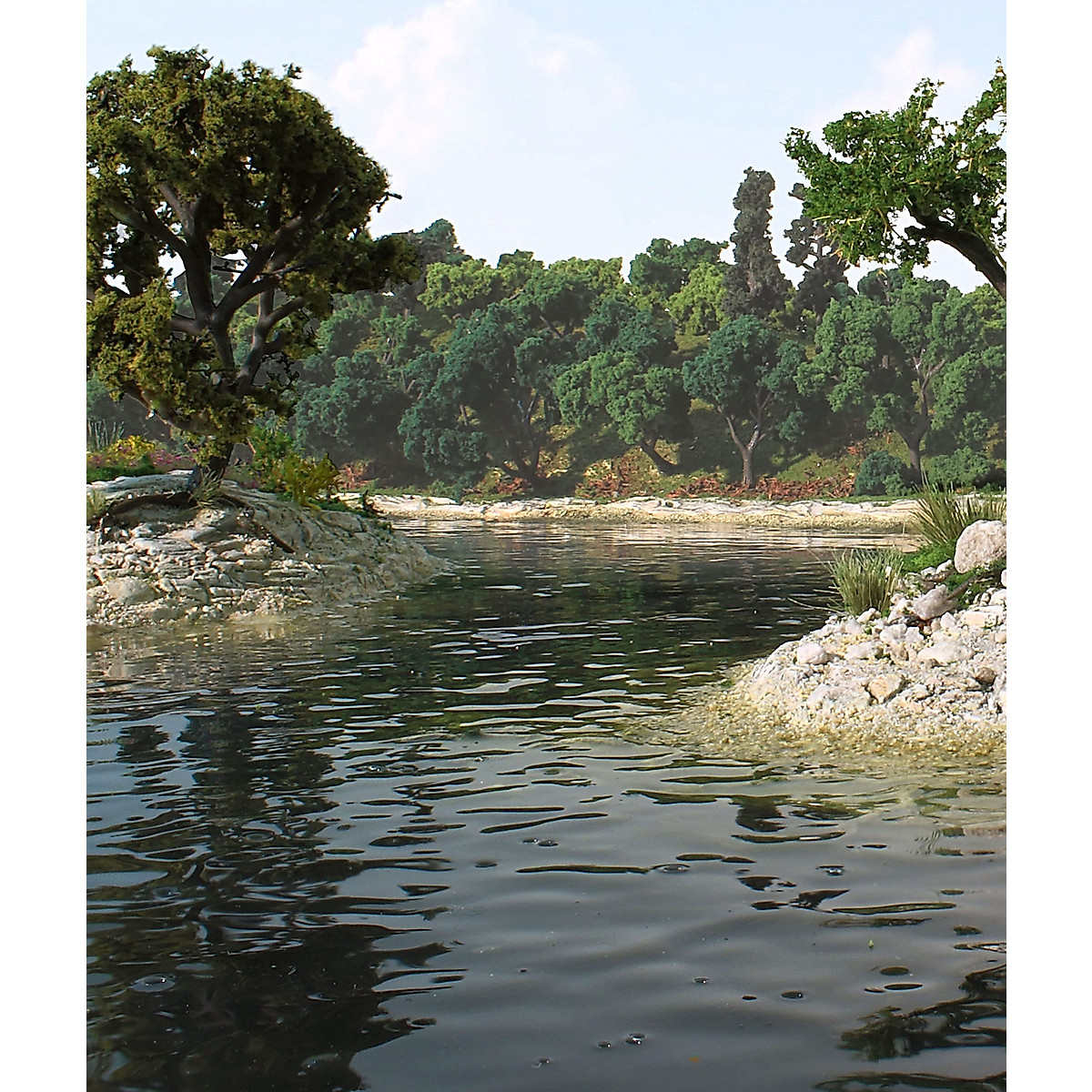 Woodland Scenics Realistic Water 2 Ounces-Blue (SP4195)