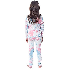 INTIMO Barbie Girls' Princess Doll Unicorn Unisex Child 2 Piece Sleep Pajama Set (6)