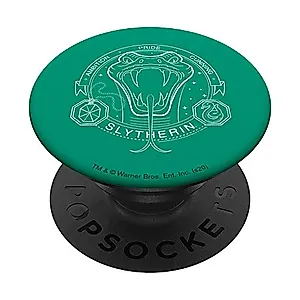 Harry Potter Slytherin Badge PopSockets Swappable PopGrip