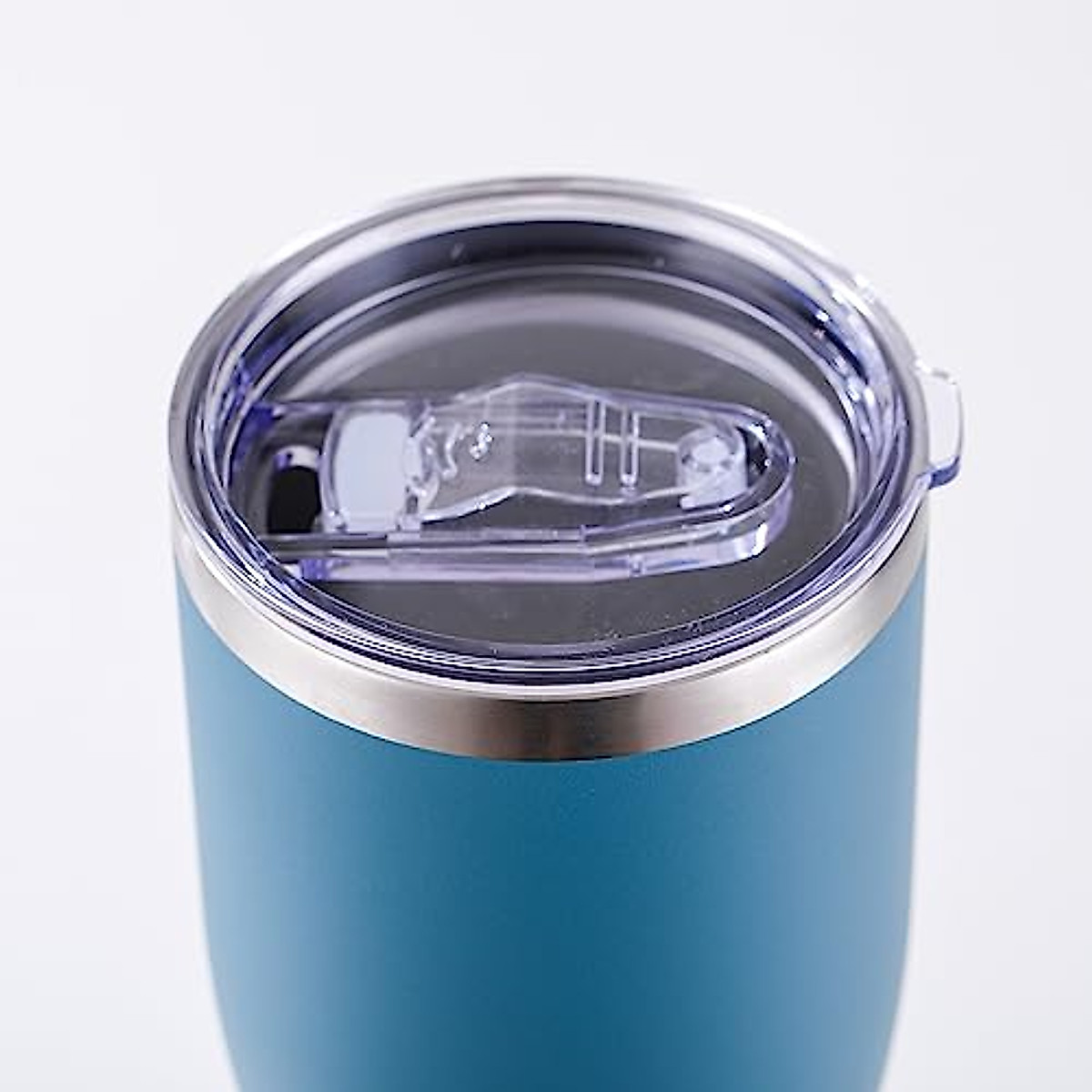 VIGOR PATH Insulated Tumbler Cup with Slide Lid, Double-Walled Vacuum Stainless Steel Water Bottle Travel Mug - Leak-Proof Thermal Cup for Home and Outdoor Adventures - 40oz (Dark Blue)