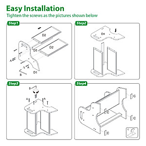 Ollieroo Bamboo 2 Step Stool, Heavy Duty Kids Step Stool with Non-Slip Stepping Surface, Stepping Stool for Kids Adults, Toddler Step Stool for Bathroom Sink Kitchen Counter Bedside(Natual)