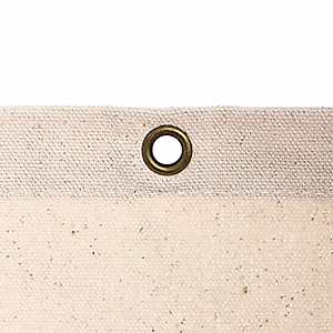 Household Essentials Short Canvas Craft and Garden Wall Organizer, Natural