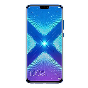 HUAWEI Honor 8X (64GB + 4GB RAM) 6.5" HD 4G LTE GSM Factory Unlocked Smartphone - International Version No Warranty JSN-L23 (Blue)