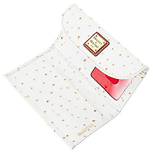 Dooney & Bourke Ostrich Continental Clutch Wallet