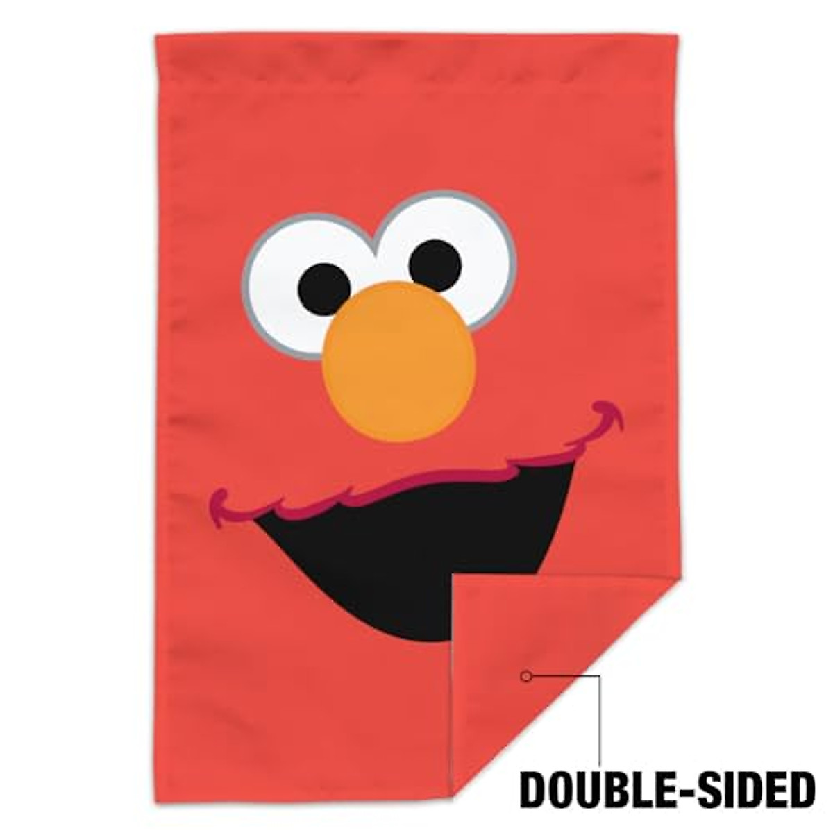 Sesame Street Elmo Face Garden Yard Flag