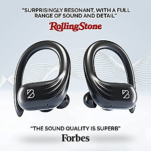 Back Bay Tempo 30 and Runner 60 Wireless Sport Bluetooth Earbuds for Running, Waterproof Headphones with Long Battery Life, Ear Hooks, and Deep Bass