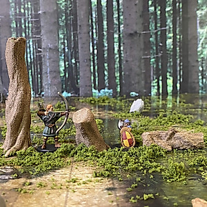 Extruded Gaming Swamp Trees