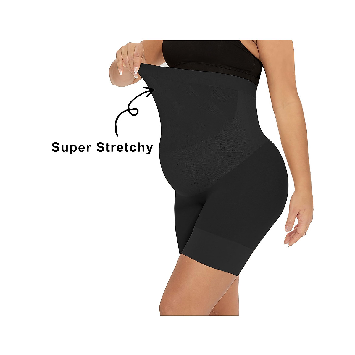 Narcissus Maternity Dress Maternity Shapewear Pregnancy Must Haves Maternity Dress Maternity Pregnancy Shapewear Under Dress Maternity Dress for Photoshoot Maternity Clothes Black+Nude M