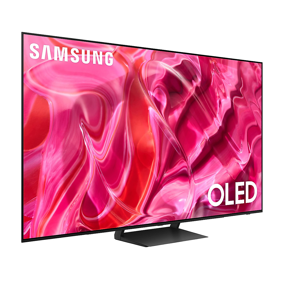 SAMSUNG 55-Inch Class OLED 4K S90C Series Quantum HDR, Dolby Atmos Object Tracking Sound Lite, Ultra Thin, Q-Symphony 3.0, Gaming Hub, Smart TV with Alexa Built-in (QN55S90C, 2023 Model) (Renewed)