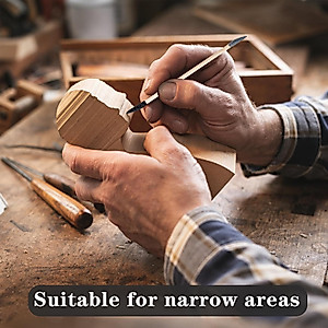 50 Pcs Sanding Sticks, Double End Matchsticks Sanding Twigs, Fine Detailing Sanding Tools for Tight Spaces Plastic Models Wood, 120/280 Grit 5.4 x 0.2 Inch