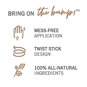 Munchkin® Milkmakers® Twist-Stick Belly Balm All Natural and Moisturizing for Pregnancy Skincare