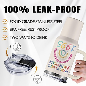 30th Birthday Gifts for Women, 1995 Birthday Insulated Tumbler 40oz, 1995 Birthday Gifts for Women, 30 and Fabulous Birthday Gifts for Women Turning 30 Year Old Gifts For Women Her Friend Sister Wife