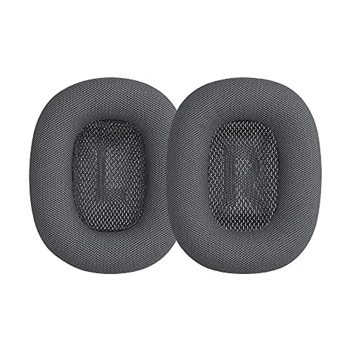 kwmobile Replacement Ear Pads Compatible with Apple AirPods Max - Earpads Set for Headphones - Dark Grey