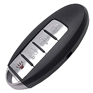 4 Buttons Replacement Key Fob Cover Case fit for Nissan Altima Maxima Murano Infiniti Q50 G37 Keyless Entry Key Fob Shell