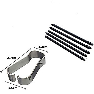 2PCS Galaxy Note 8 Pen Replacement Stylus Touch S Pen for Samsung Galaxy Note8 N950 Stylus Touch S Pen OEM+Tips/Nibs+Eject Pin (Black)