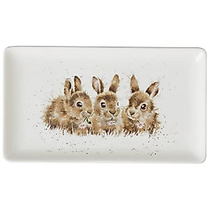 Wrendale Designs - 'Daisy Chain' Rectangular Trinket Tray