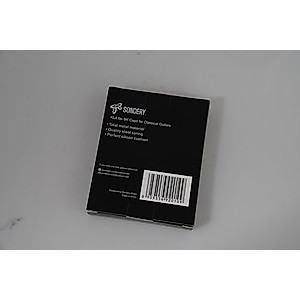 Sondery Capo for Classical Guitars, Ultra Light Clamp for Nylon Strings Straight Fingerboard Guitars, Equipped with Steel Spring Trigger (black)