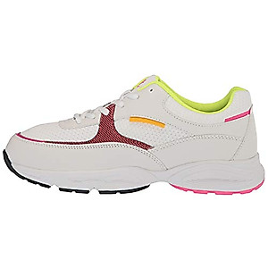 Easy Spirit Women's Galaxie3 Sneaker, White 142, 12 Wide