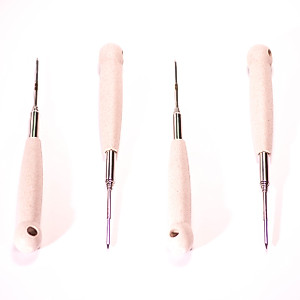 WEYLAND Tabletop Fire Pit Bowl - Table Top Firepit Balcony Decor and Smores Maker - Small Indoor, Outdoor and Personal Portable Fireplace for Patio Using Rubbing Alcohol Fuel - Stone Design