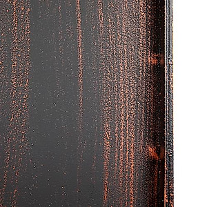 Creative Co-op HD6145 Rectangle Metal Accent Table, 27", Bronze