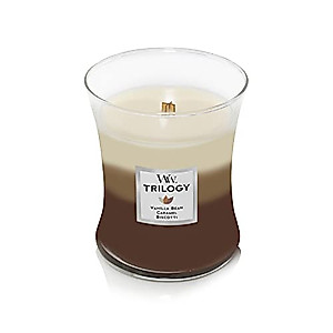 WoodWick Café Sweets Medium Hourglass Trilogy Candle, 9.7 oz.