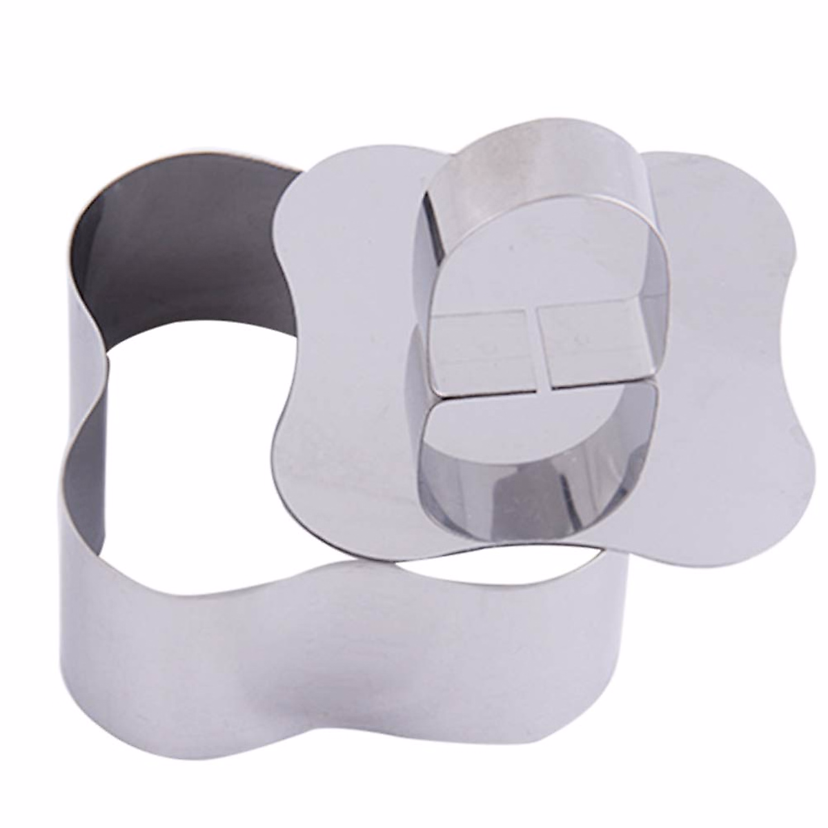 Luxshiny Cake Molds Small Heart Cake Mini Cookie Cutters Cake Pusher Round Cutter Molds for Baking Cookie for Kids Pastry Ring Pancake Mold Baking Cutter Baking Tools Mousse