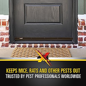 Xcluder 36” Standard Door Sweep, Dark Bronze 2-Pack – Seals Out Rodents & Pests, Enhanced Weather Sealing, Easy to Install; Rodent Protection; Rodent Proof Door Sweep