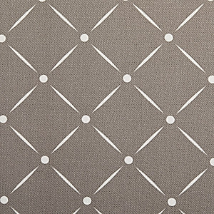 Midwest Homes for Pets CU20MRD Couture Orthopedic Cradle Pet Bed for Dogs & Cats, X-Small, Mushroom/White Diamond Pattern