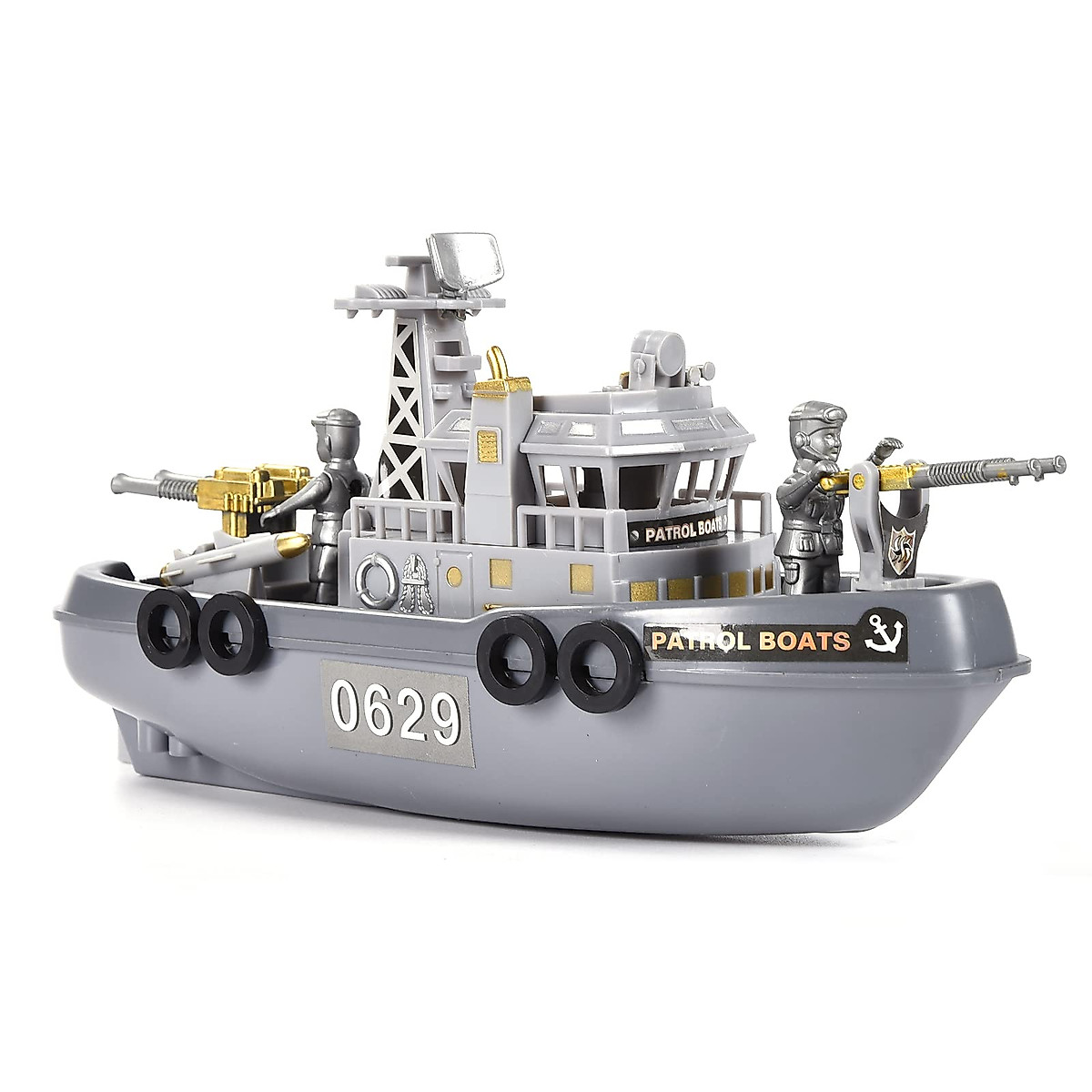 Pool Warship Toy Boat Bath Toys - Children’s Toy Boat，Warship Aircraft Carrier Toy in Bath Tub, Gift for Kids Pool Toys