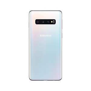 MAIGORAY Samsung Galaxy S10 128GB / 8GB RAM SM-G973F Hybrid/Dual-SIM (GSM Only, No CDMA) Factory Unlocked 4G/LTE Smartphone - International Version (Prism White),SM-G973FZWDBTU