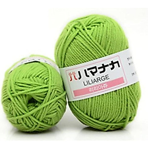 Double Knitting Yarn 25G Crochet Yarn Craft Making Knitting Yarn Balls Perfect for Arts & Crafts Random Color Dependable Performance Black