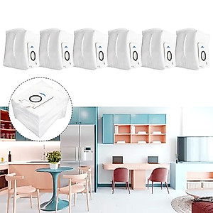 6PCS Dust Bags For ECOVACS For DEEBOT DDB030025 X2 Omni Robot Vacuum Cleaner, Vacuum & Dust Collector Bags Accessories